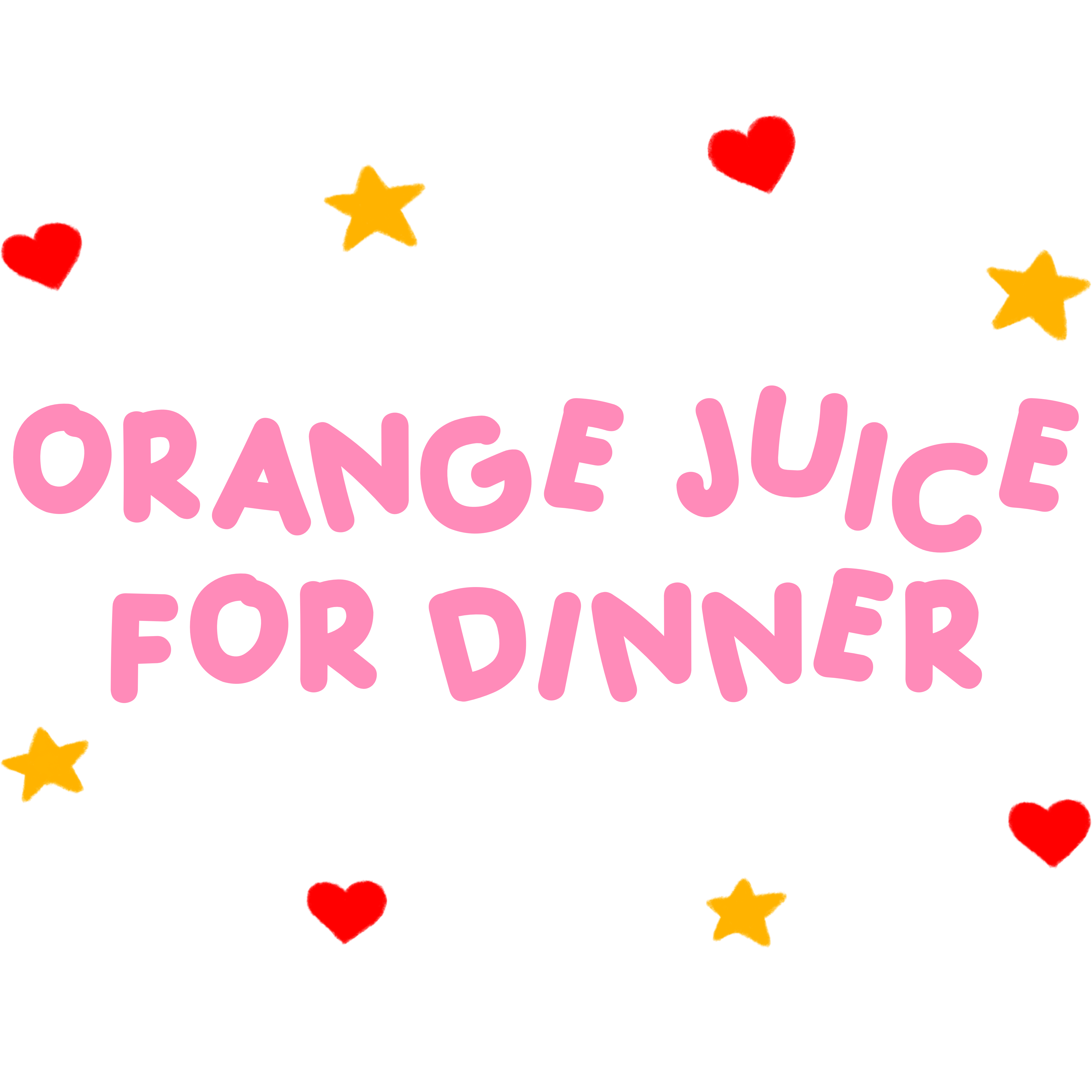 WHOLESALE – Orange Juice For Dinner